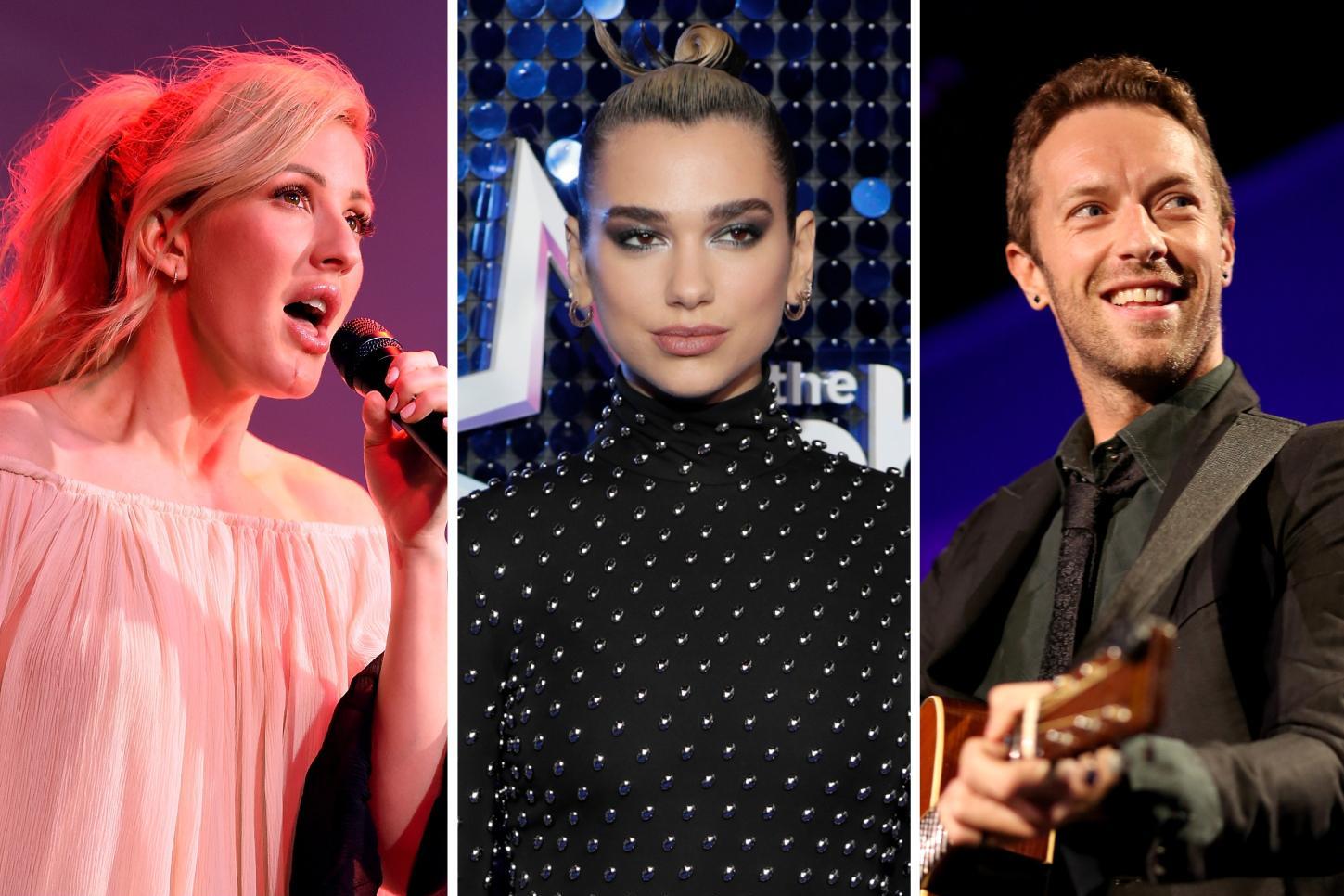 Chris Martin, Dua Lipa, Bastille o Ellie Goulding versionen Foo ...