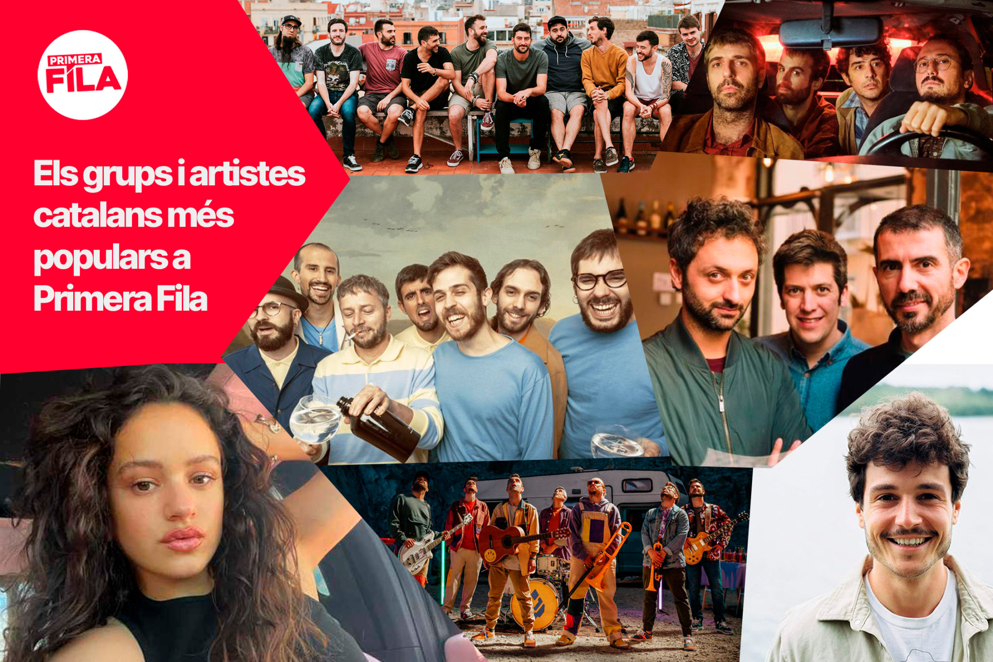Els grups catalans més populars a Primera Fila - Primera Fila